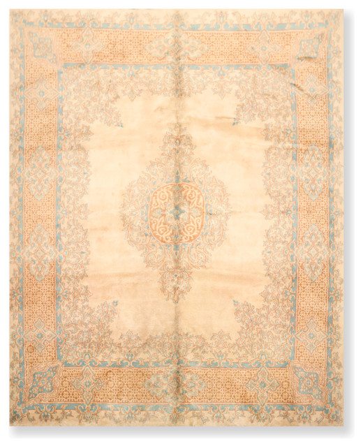 Beige Tan Color Persian Rug, 8'x10', 8x10 - Traditional - Area Rugs ...