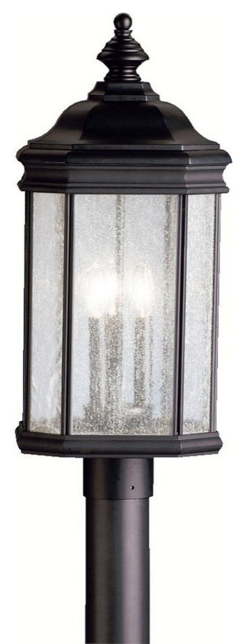 3 light Outdoor Post Mount - Traditional inspirations - 23.25 inches ...