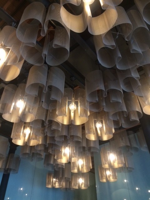 Metal Mesh Light Installation - Contemporain - Auckland - par Calder ...