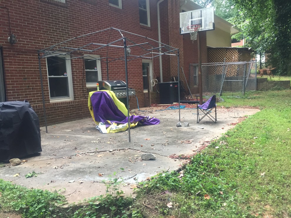 Backyard is a disaster!!!