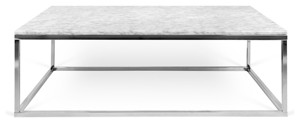 Tema Prairie 47"x30" Marble Coffee Table - Contemporary - Coffee Tables ...