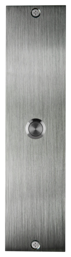 Large Rectangle Stainless Steel Doorbell - Contemporary - Doorbells And ...