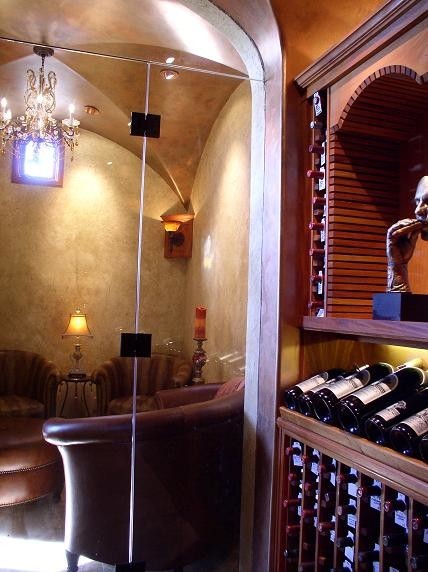 Wine/Cigar Room - Traditional - Wine Cellar - Orange County - by ...