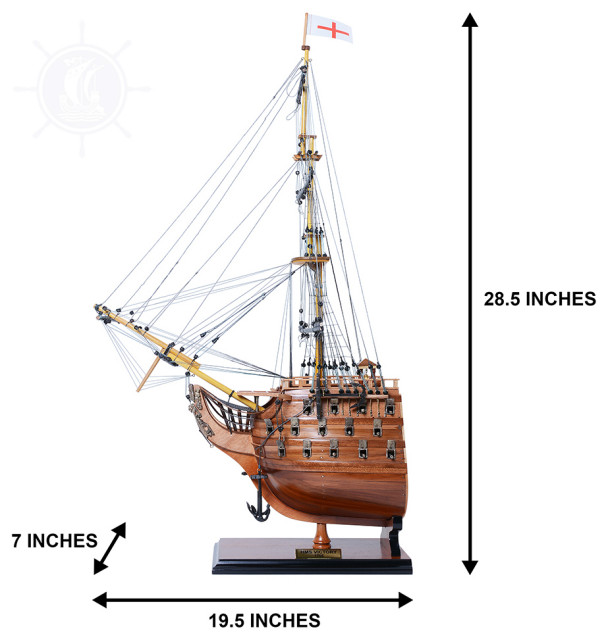 Hms Victory Bow Section - Beach Style - Decorative Objects And ...