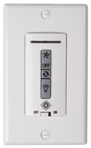 Monte Carlo Hard Wired Remote Wall Control Only - Contemporary ...