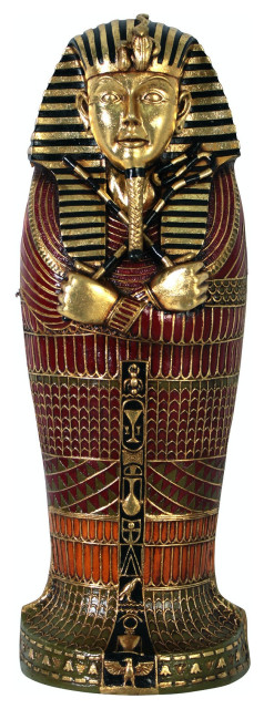 Sarcophagus of Egyptian King Tut Wall Frieze - Eclectic - Wall ...