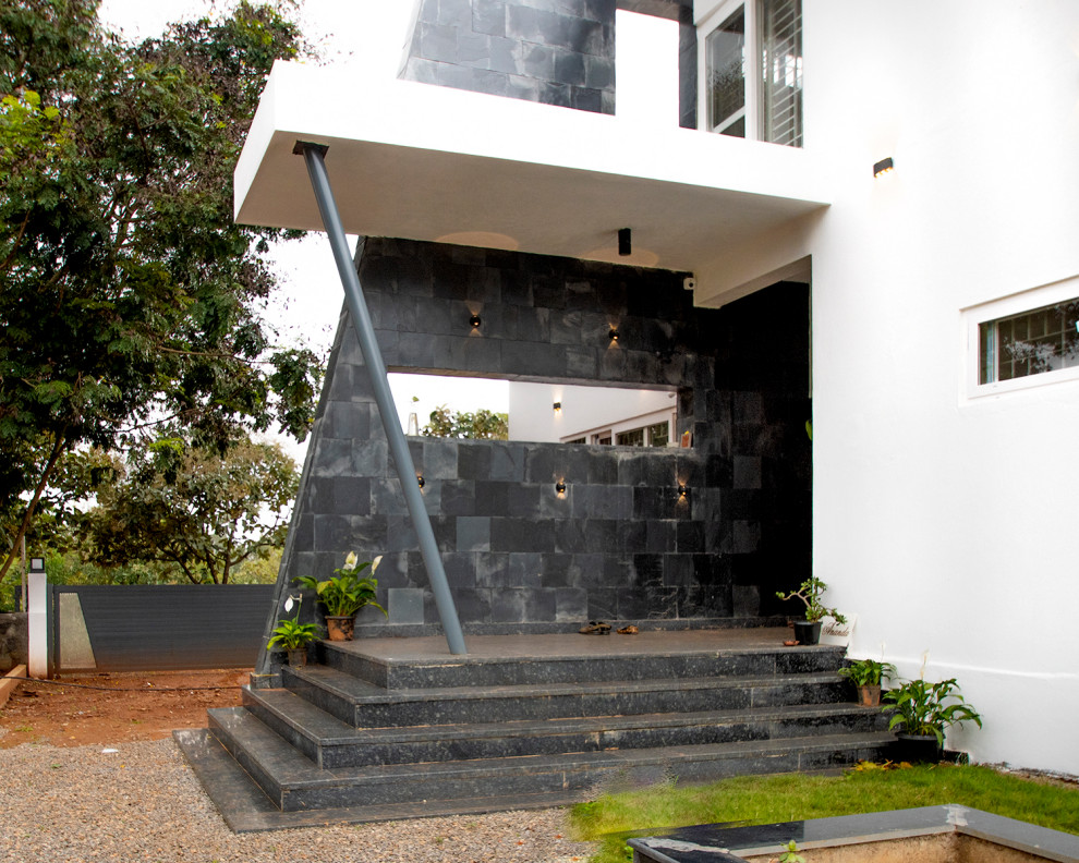 House of Intersection Planes - Contemporary - Fasad - Bangalore - av ...