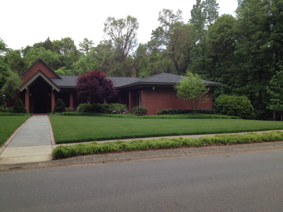 Episcopal Church-to-House Home - Traditional - Exterior - Charlotte ...