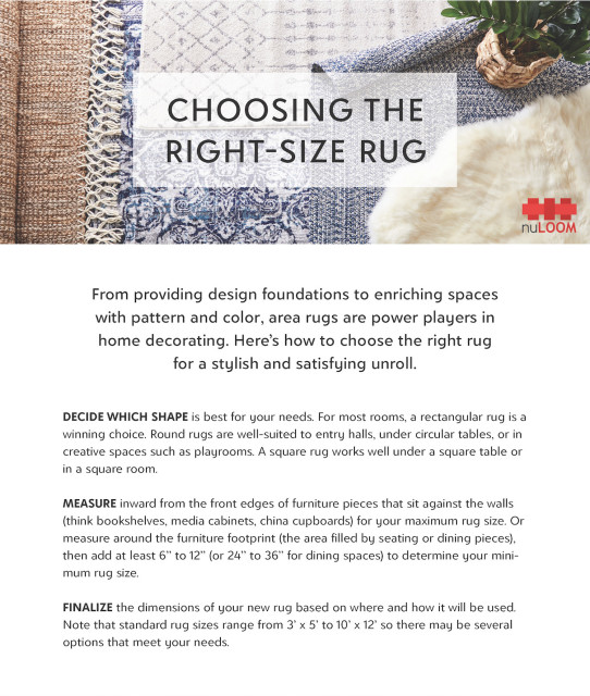 nuLOOM Hand Woven Maui Chunky Loop Rug, 8' - Beach Style - Area Rugs ...