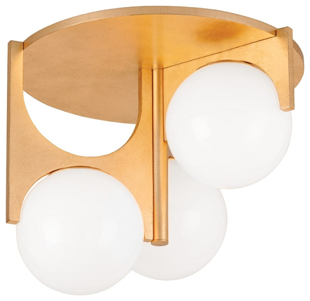 Eiko 3 Light Flush Mount - Contemporary - Flush-mount Ceiling Lighting ...