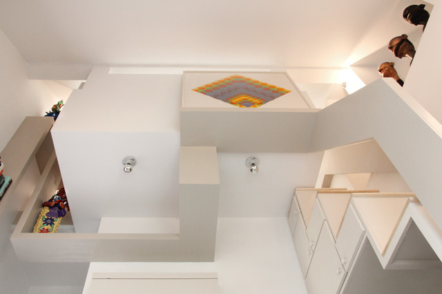 USA Houzz: Cube-Style Loft Makes the Most of Its Snug Size | Houzz AU