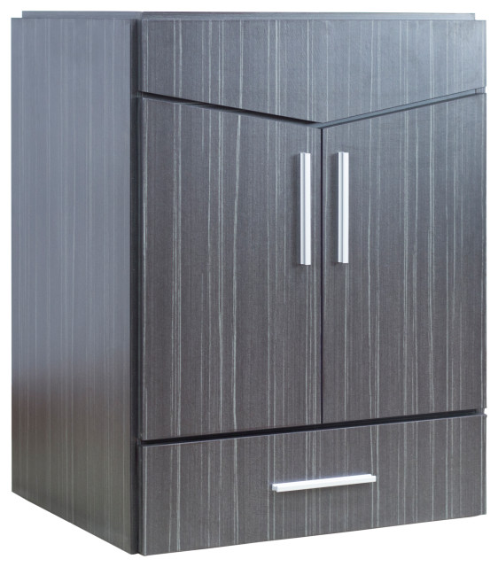 23-in. 18-in. D Modern Wall Mount Plywood-Melamine Vanity Base Only In ...