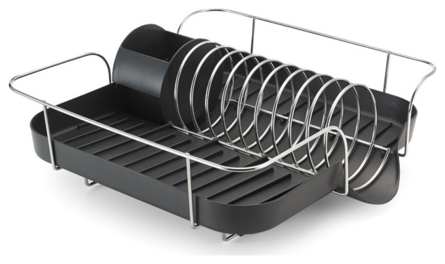Spring Dish Rack (Black) - Contemporary - Dish Racks - by Harvey ...