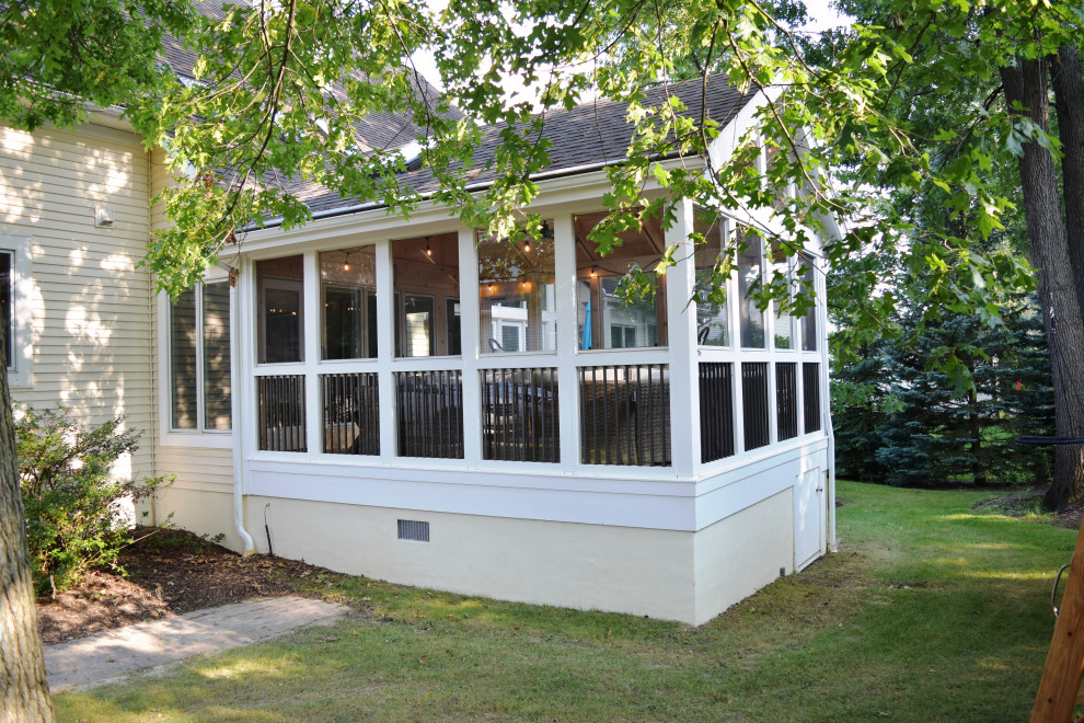 Ann Arbor Screen Porch Addition - Contemporary - Porch - Detroit - by ...
