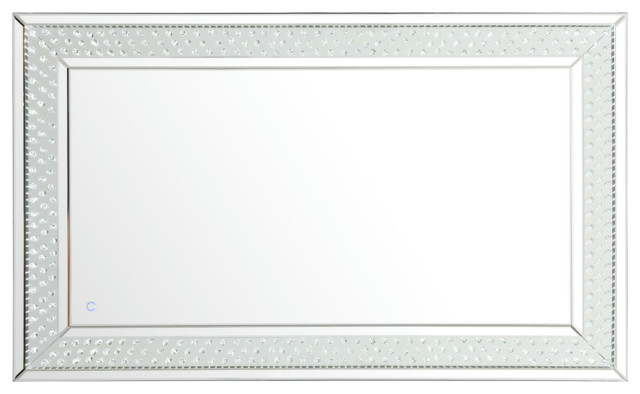Raiden 36x60" Led Crystal Mirror - Contemporary - Wall Mirrors - by ...