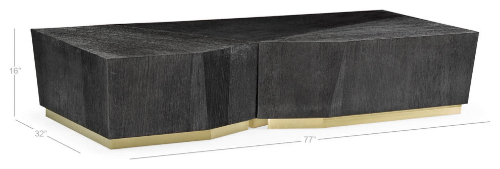 Modern Cubist Cocktail Table - Contemporary - Coffee Tables - by ...