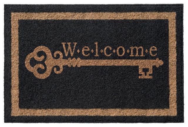 Vintage Key' Infinity Custom Doormat, 3'x5' - Contemporary - Doormats ...