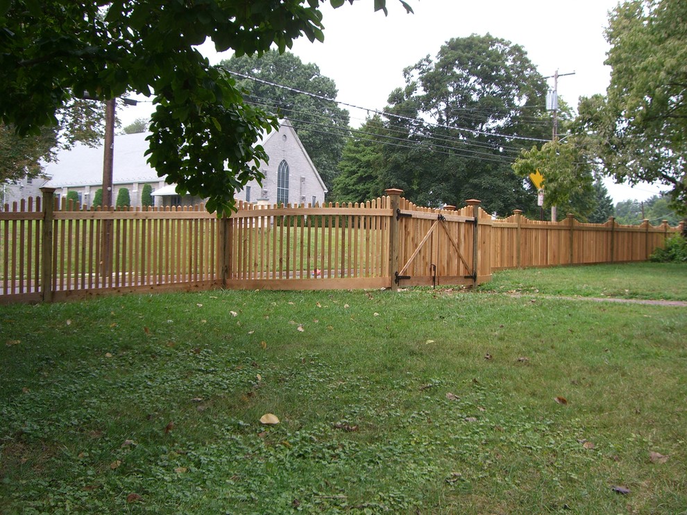 Charming 2X2 Picket and Privacy Fence in Cheltenham, PA - Contemporary ...