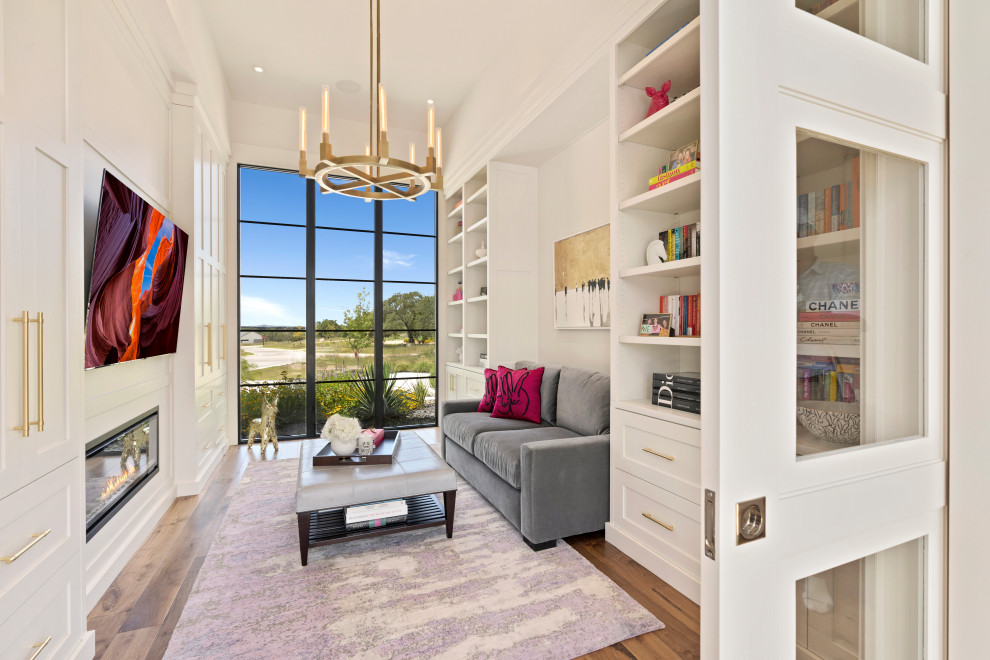 Modern Style Home in Cordillera Ranch - Modern - Living Room - Other ...