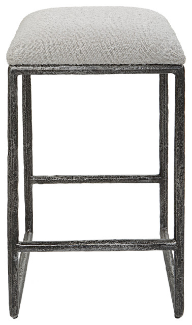 Uttermost Brisbane Counter Stool - Industrial - Bar Stools And Counter ...