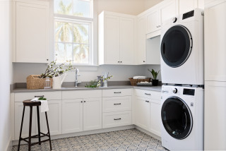 Magnolia - Beach Style - Laundry Room - Tampa - by Nautilus Homes | Houzz