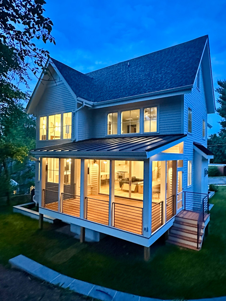 New Transitional on Longfellow - Transitional - Exterior - DC Metro ...