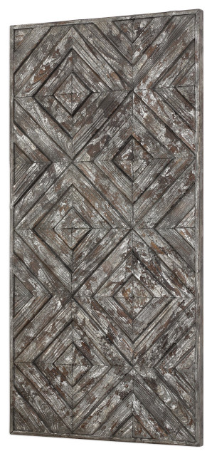 Uttermost Roland Wood Panel - Farmhouse - Wall Accents - by Hudson Home ...