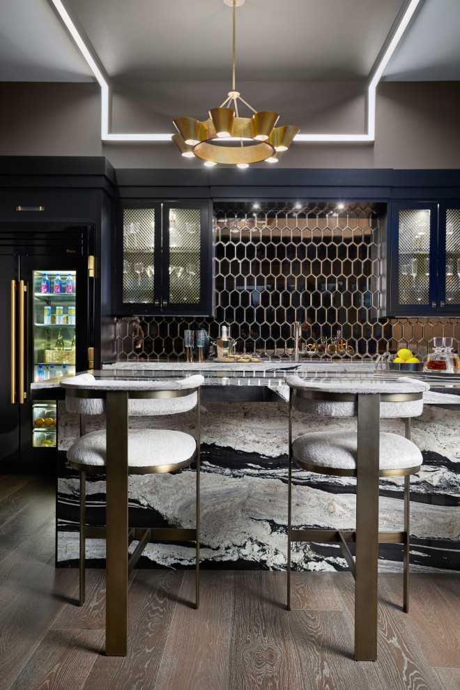 Quail West - Contemporary - Home Bar - Miami - by LMG Design Consulting ...
