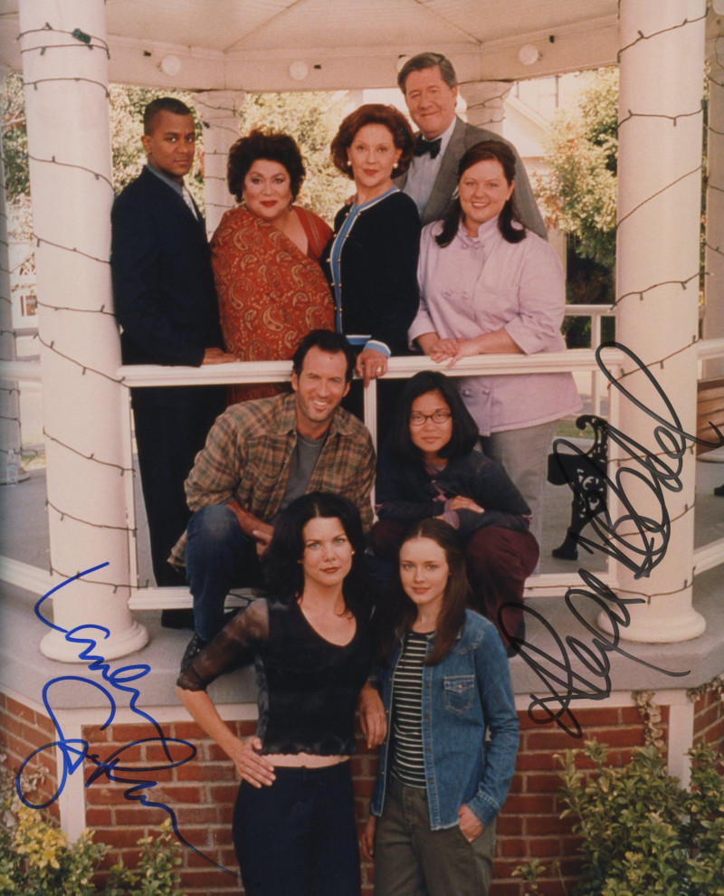 Gilmore Girls Cast Signed Photo, Custom Frame - Contemporary - Prints ...