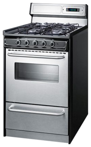 20 inch gas pro style range in stainless steel TTM13027BKSW ...