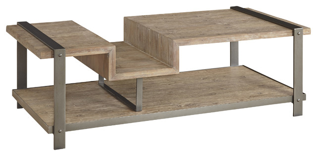 Casana Furniture Lambert Rectangular Cocktail Table, Acacia ...