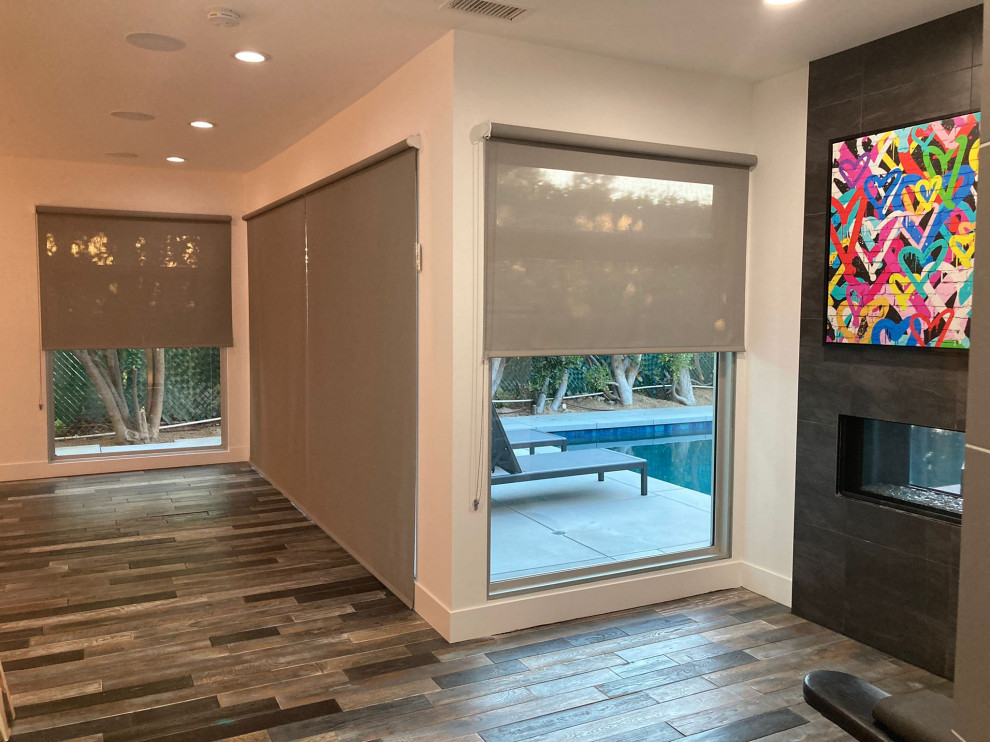 Windows with Sheer Elegance: Master Blinds Transforms a West LA Luxury ...