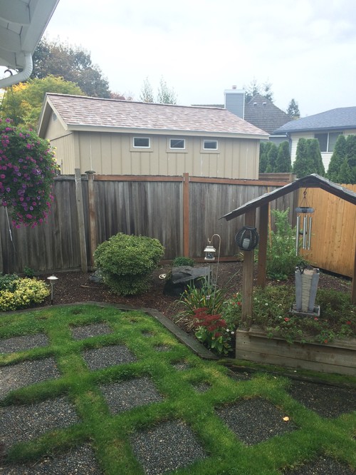 Need to hide neighbors shed!