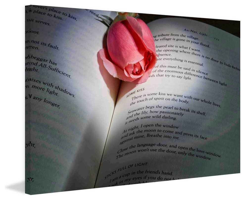 "Love Poem" Painting Print on Canvas, 18"x12" - Contemporary - Prints ...