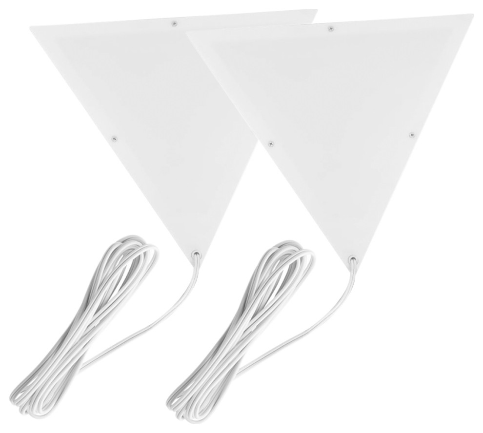 The Original Beacon Triangle Corner Light, Plug-In 17' Cord, 2-Pack ...