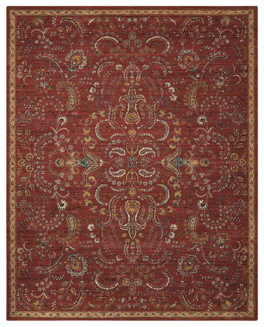 Nourison Nourison 2020 Brick Area Rug, 5'3"x7'5" - Traditional - Area ...