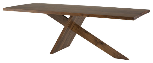 Samurai Walnut Wood Dining Table, HGNE107 - Transitional - Dining ...