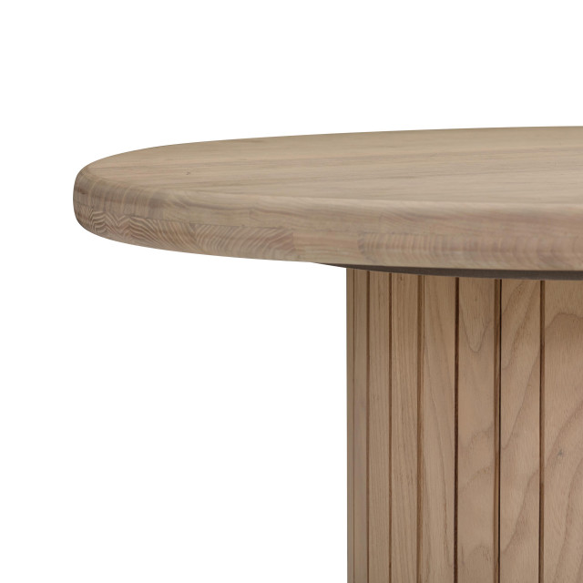 Chelsea Ash Wood Entry Table - Contemporary - Side Tables And End ...