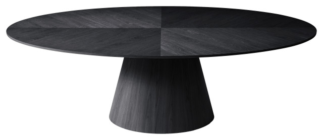 Gavin Black Dining Table - Transitional - Dining Tables - by Meridian ...