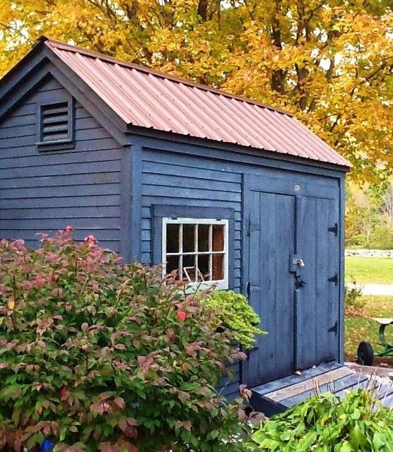 Saltbox Garden Shed Plans