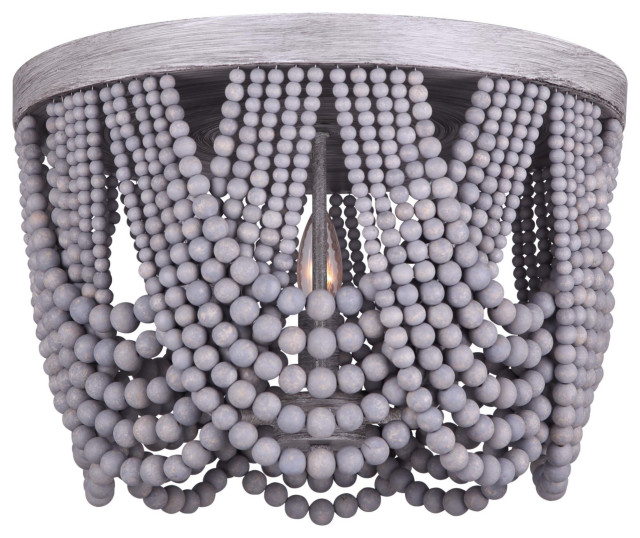 Canarm ISF1001A03 Kipling 3 Light 15"W Semi-Flush Drum Ceiling ...