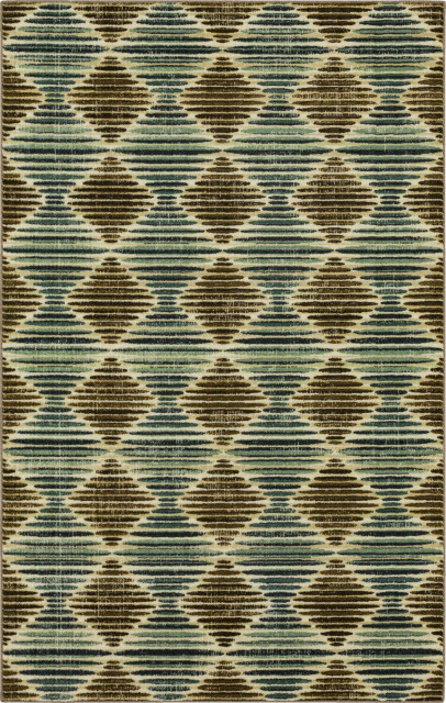 Mohawk Home Nojus Brown 5' x 8' Area Rug, 8' x 10' - Contemporary ...