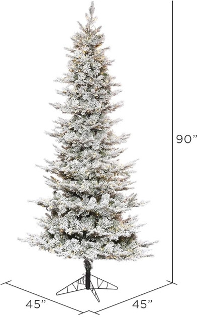 Vickerman K173286LEDCC 10' x 58"" Kiana Christmas Tree LED Color ...