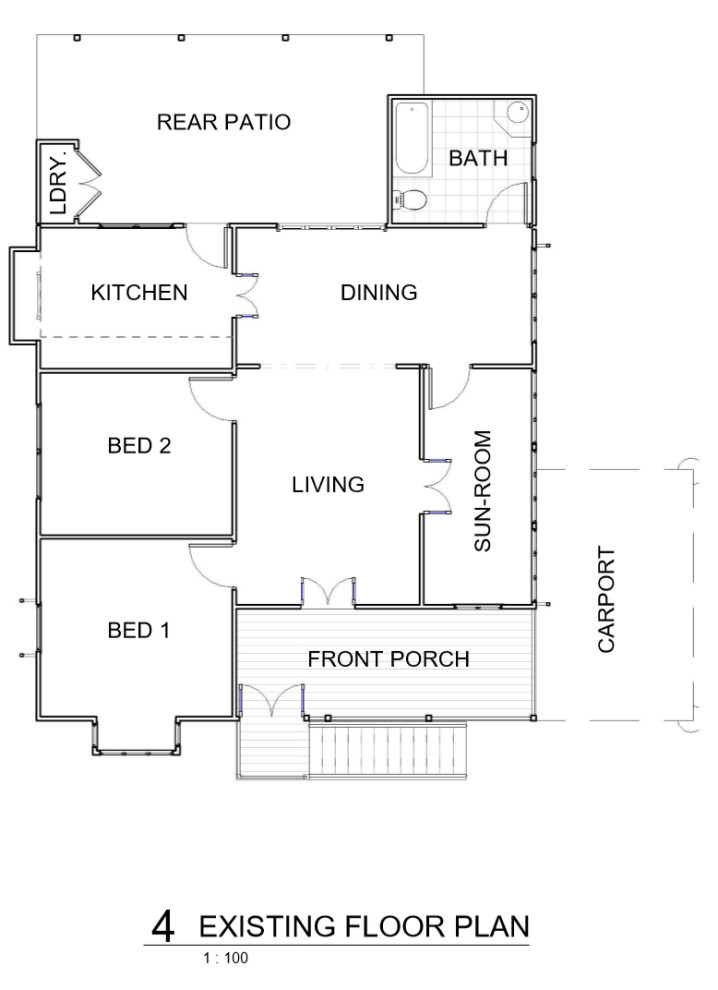 Queenslander Home Floor Plan Thom Blake Historian