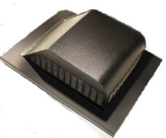 Air Vent 85282 Slant-Back Metal Roof Vent, Black - Transitional ...