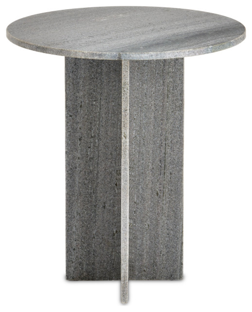 Harmon Gray Accent Table - Transitional - Side Tables And End Tables ...