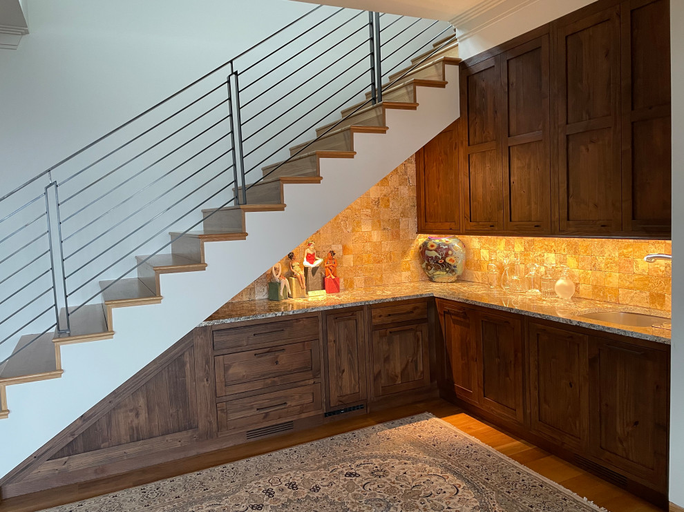 25 Home Bars Stashed Under the Stairs