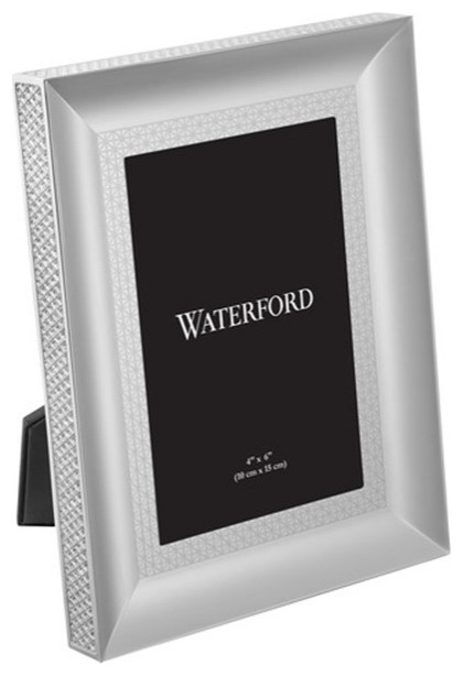 Waterford Lismore Diamond Silver 4x6 Picture Frame - Contemporary ...