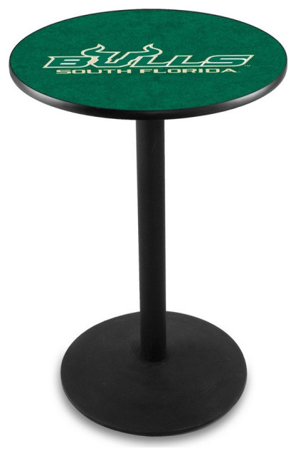 Holland L214 University of South Florida 36x28" Pub Table - Black ...