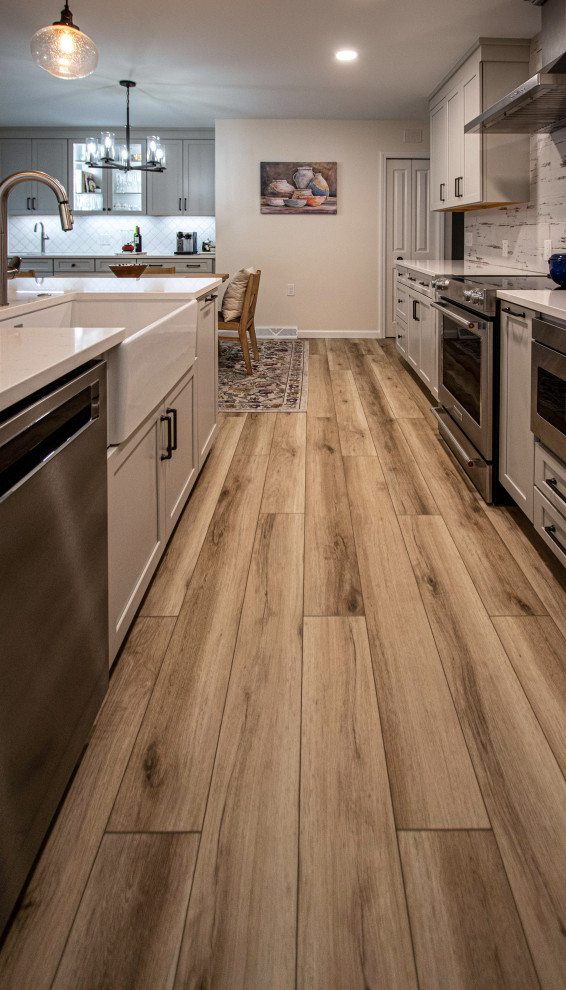 Zen Style Kitchen Design with Natural Elements - Transitional - Kitchen ...